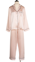 Pijama matase naturala dama Pink - Luxury Anis Store